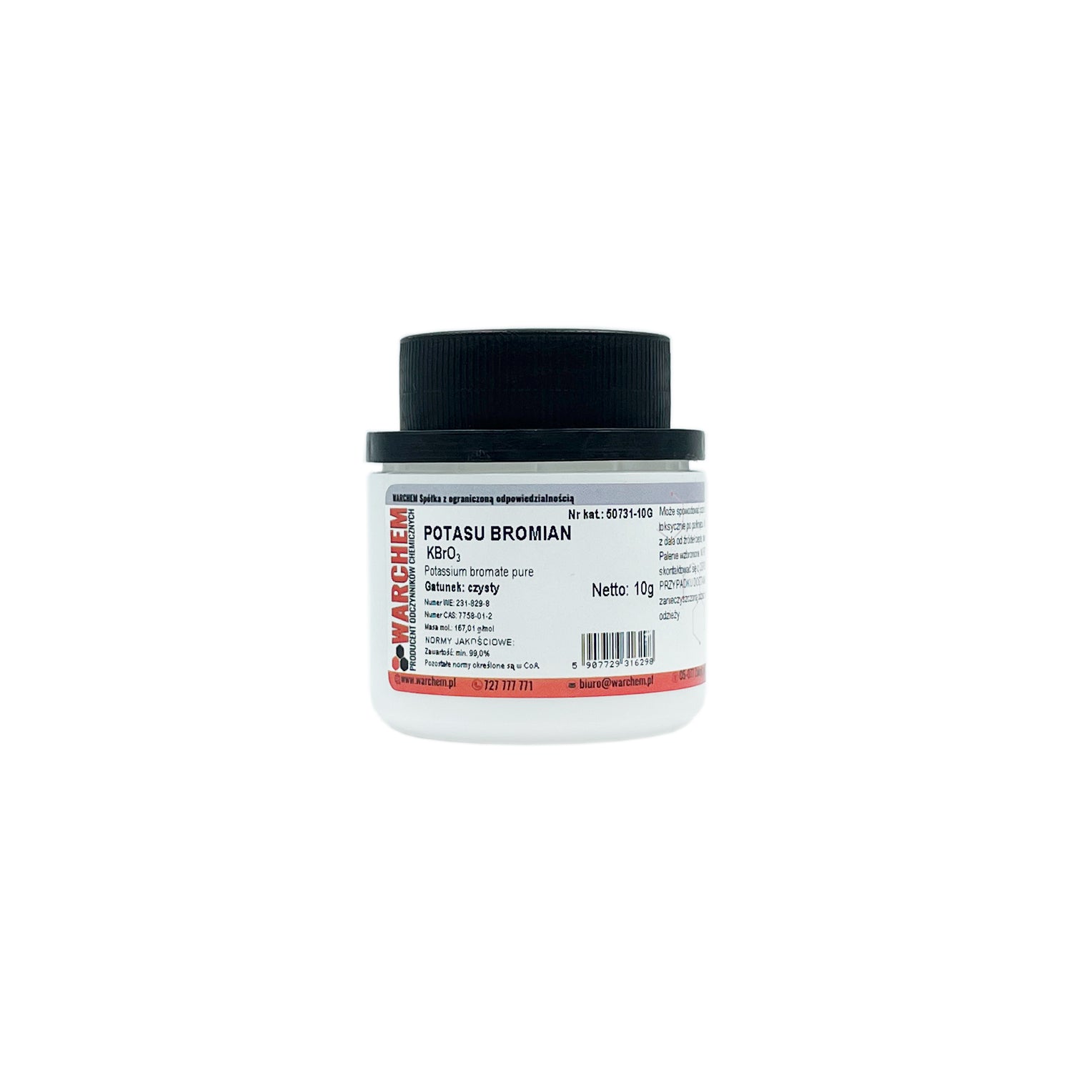 POTASSIUM BROMATE - pure 10g WARCHEM | Biolaboratorium