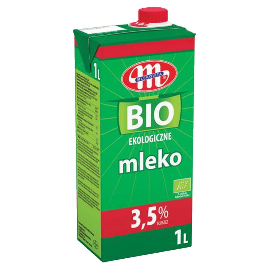 Uht-Milch 35% BIO-Milch 1l MLEKOVITA – Biolaboratorium