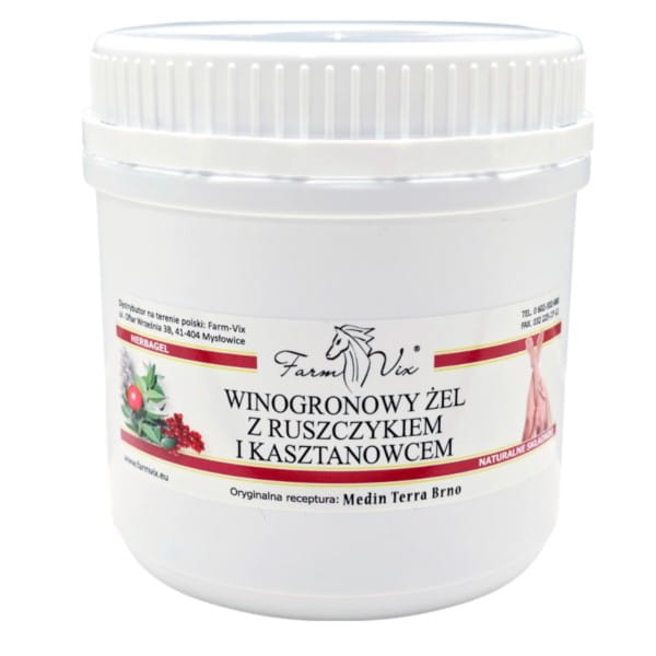 Farm-vix Grapefruit-Gel mit Ruscus und Kastanie 600 | Biolaboratorium