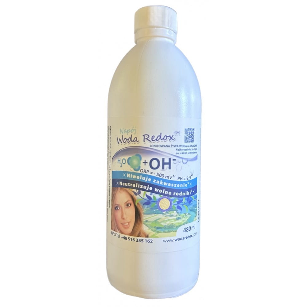 REDOX IONIZED ALKALINE WATER DRINK pH 9.5 480 ml - REDOX WATER ...
