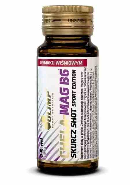 Olimp Chela - Mag B6 Skurcz Shot Sport Edition 25ml Kirschgeschmack ...