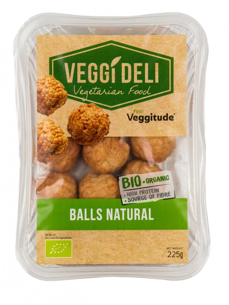 Vegetarian alternative ORGANIC meatballs 225 g VEGGI DELI – Biolaboratorium