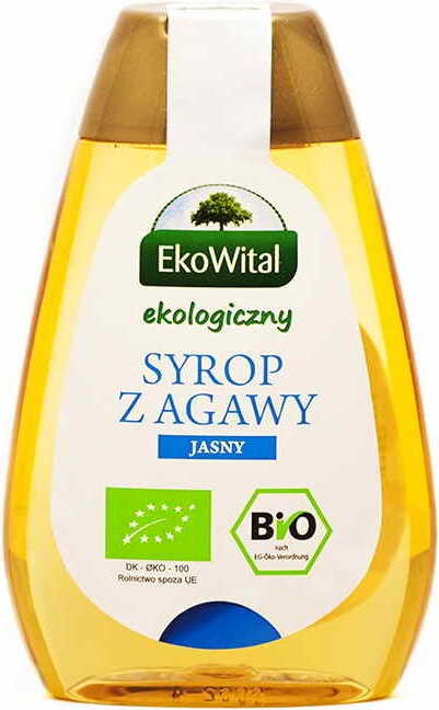 Leichter Agavensirup BIO 250 ml EKOWITAL – Biolaboratorium