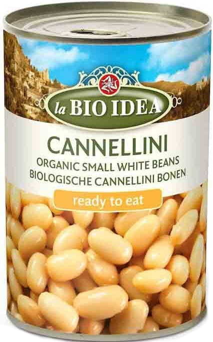 Kleine weiße Bohnen (Dose) BIO 400 g - LA BIO IDEA – Biolaboratorium