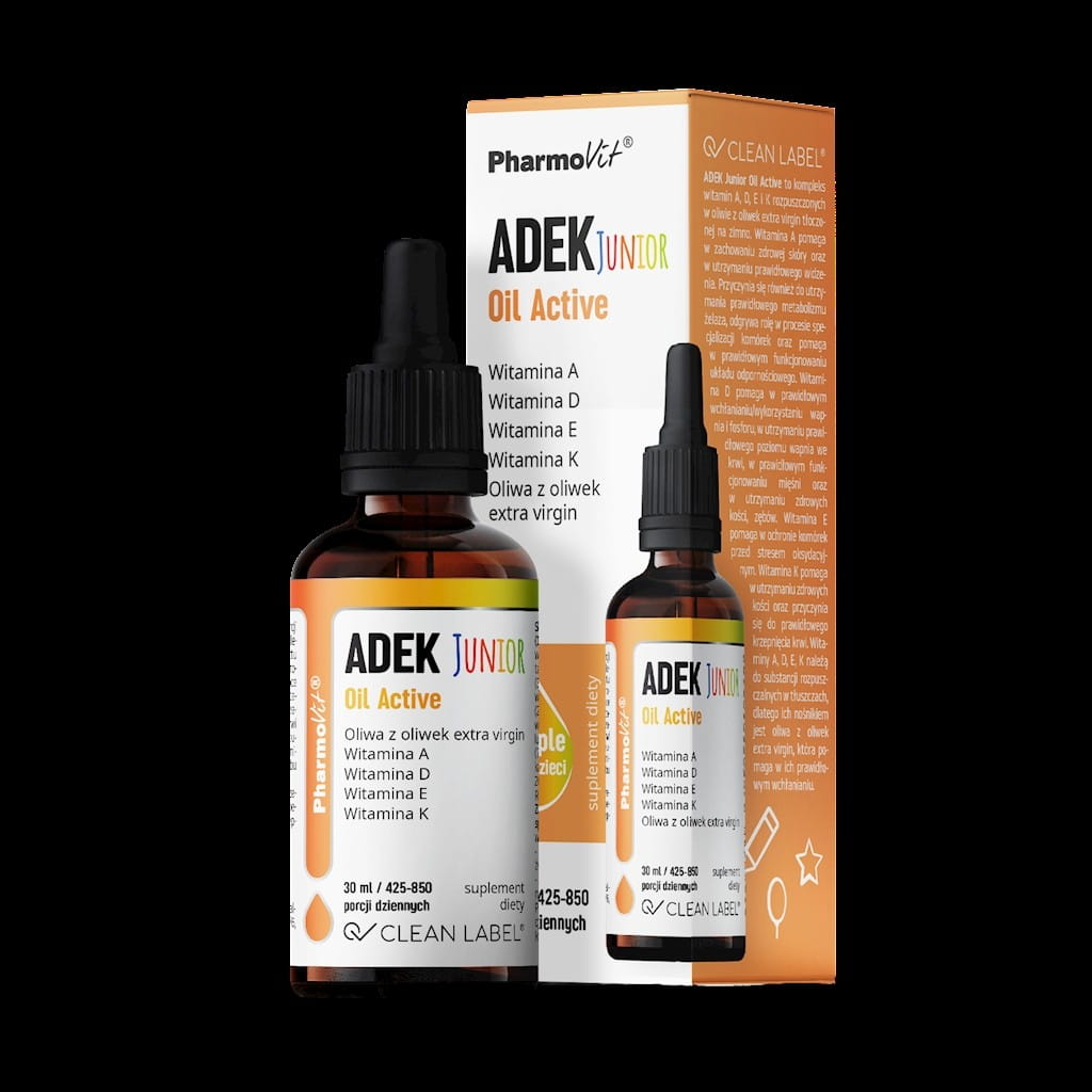 Vitamin ADEK junior for children in drops (300 mcg + 10 mcg + 4 MG + 2 ...