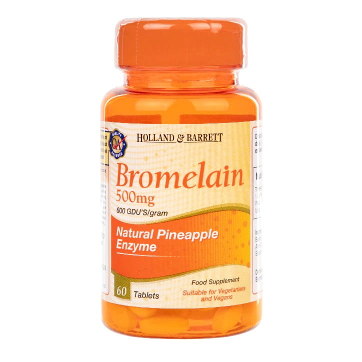 Bromelain 60 tablets HOLLAND & BARRETT – Biolaboratorium