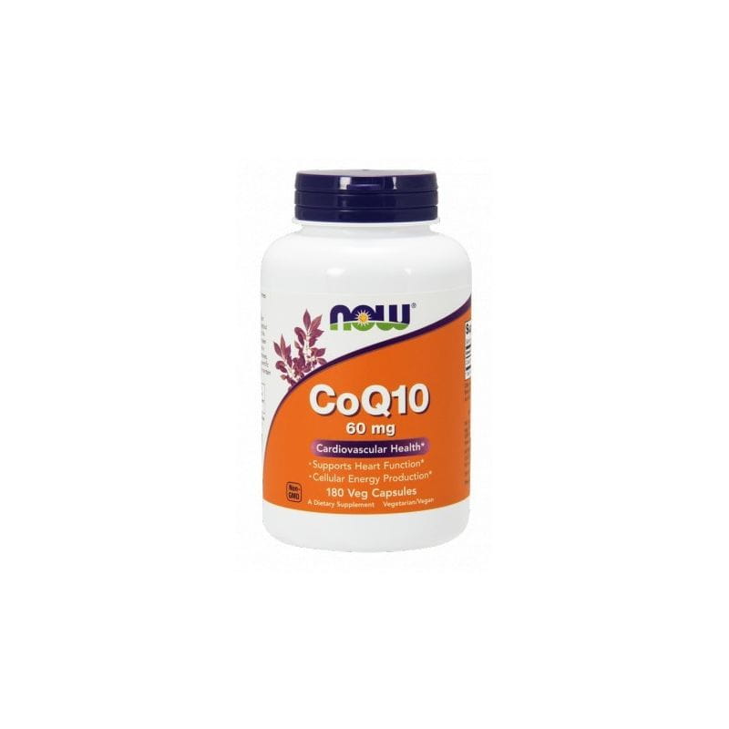 Coenzym Q10 60 MG 180 Kapseln NOW FOODS – Biolaboratorium
