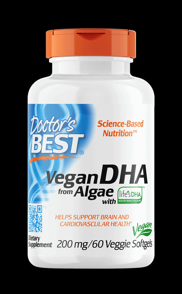 Vegan DHA from algae 60 capsules DOCTOR'S BEST – Biolaboratorium