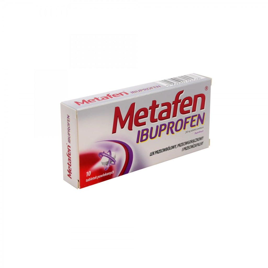 Metafen Ibuprofen 10 Tabletten – Biolaboratorium