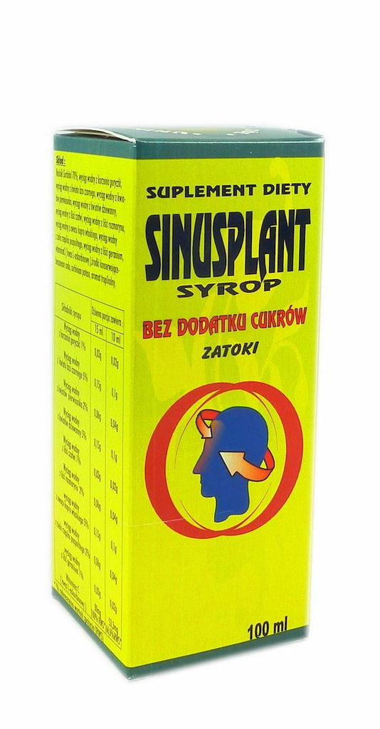 Sinus plant syrup without sugar 100ml PLANTA - DRUG – Biolaboratorium