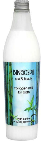 Collagen bath milk with silk BINGOSPA – Biolaboratorium
