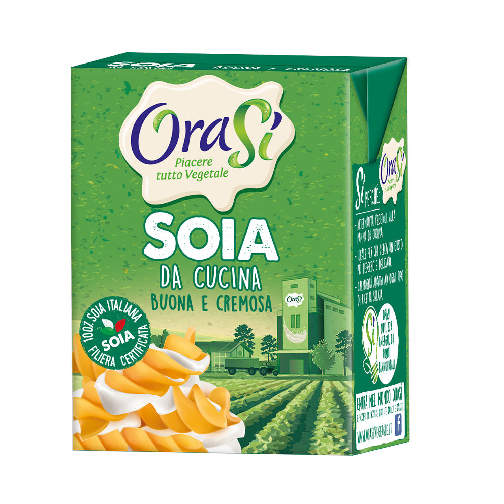 Sojacreme zum Kochen 200 ml - ORASI | Biolaboratorium