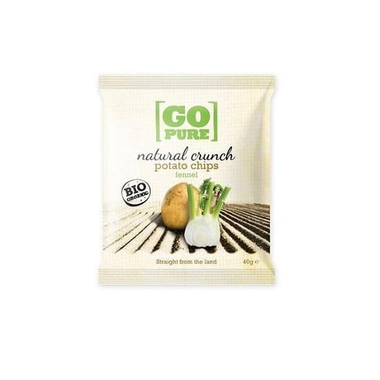 Gluten-free fennel chips BIO 40 g GO PURE – Biolaboratorium