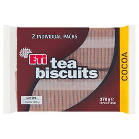 ETI cocoa biscuits 370 g (2 x 185 g) – Biolaboratorium
