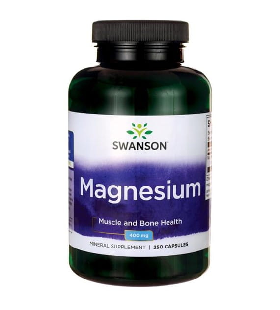 Magnesium Magnesium Magnesium Oxide 200 mg 250 capsules SWANSON ...
