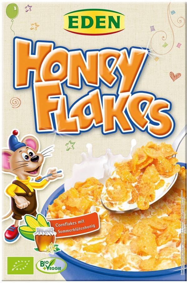 Cornflakes mit Honig BIO 375g - EDEN – Biolaboratorium